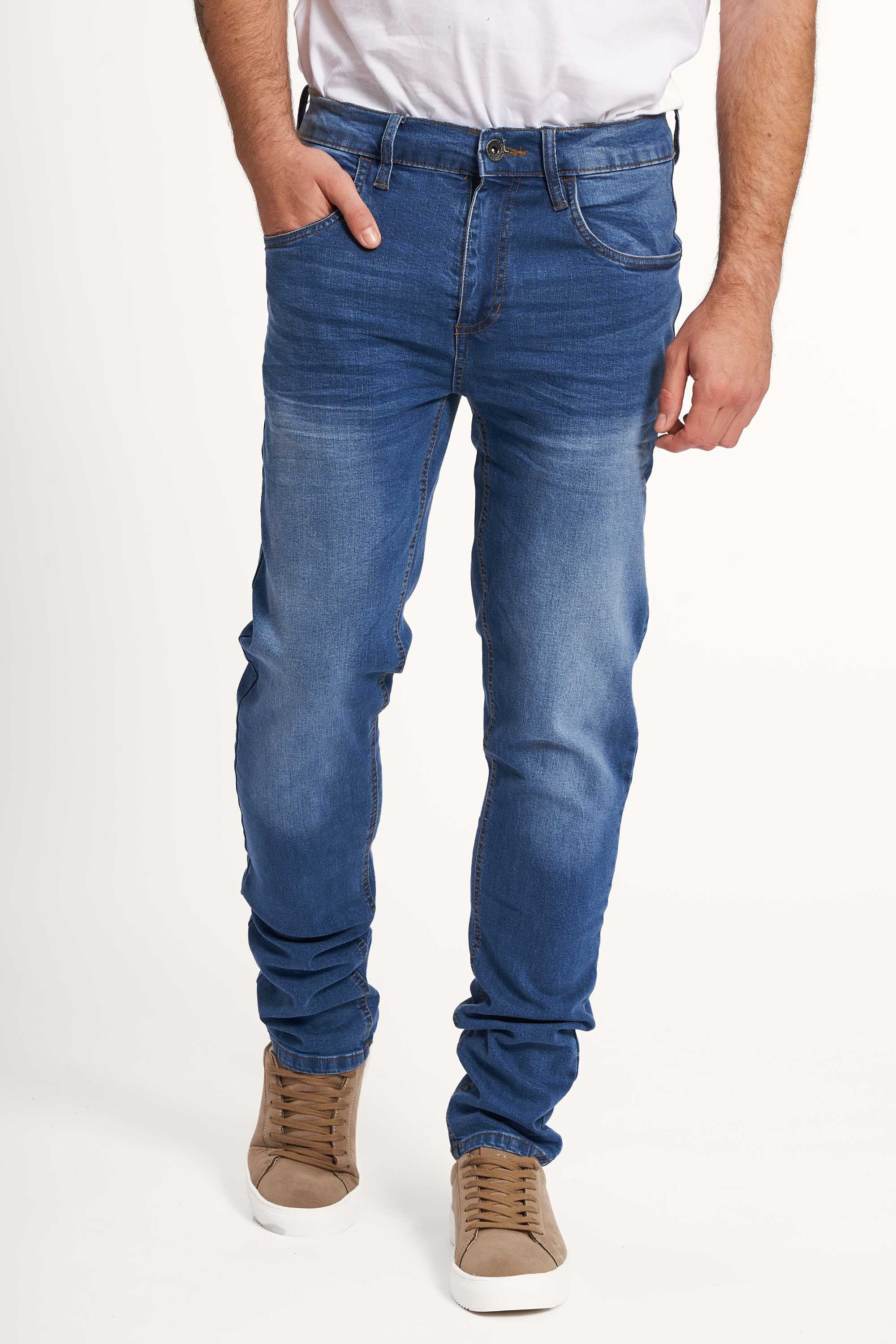 Jeans 'Skive' - Mid. Blue Denim – Brdr Simonsen